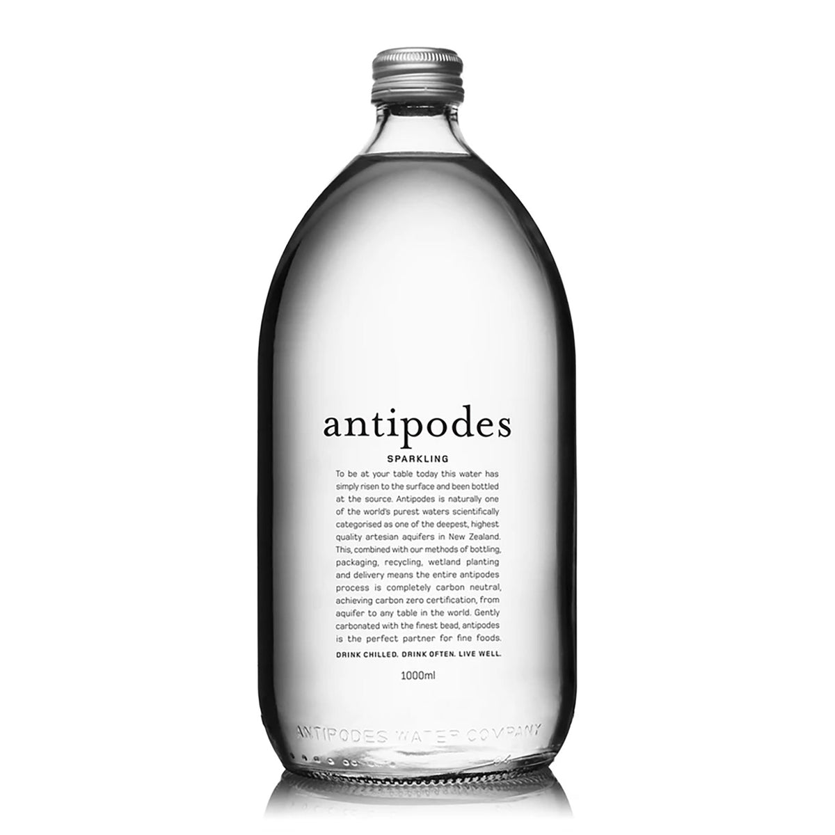 Antipodes Sparkling Mineral Water 1L (Case) | Kent Street Cellars