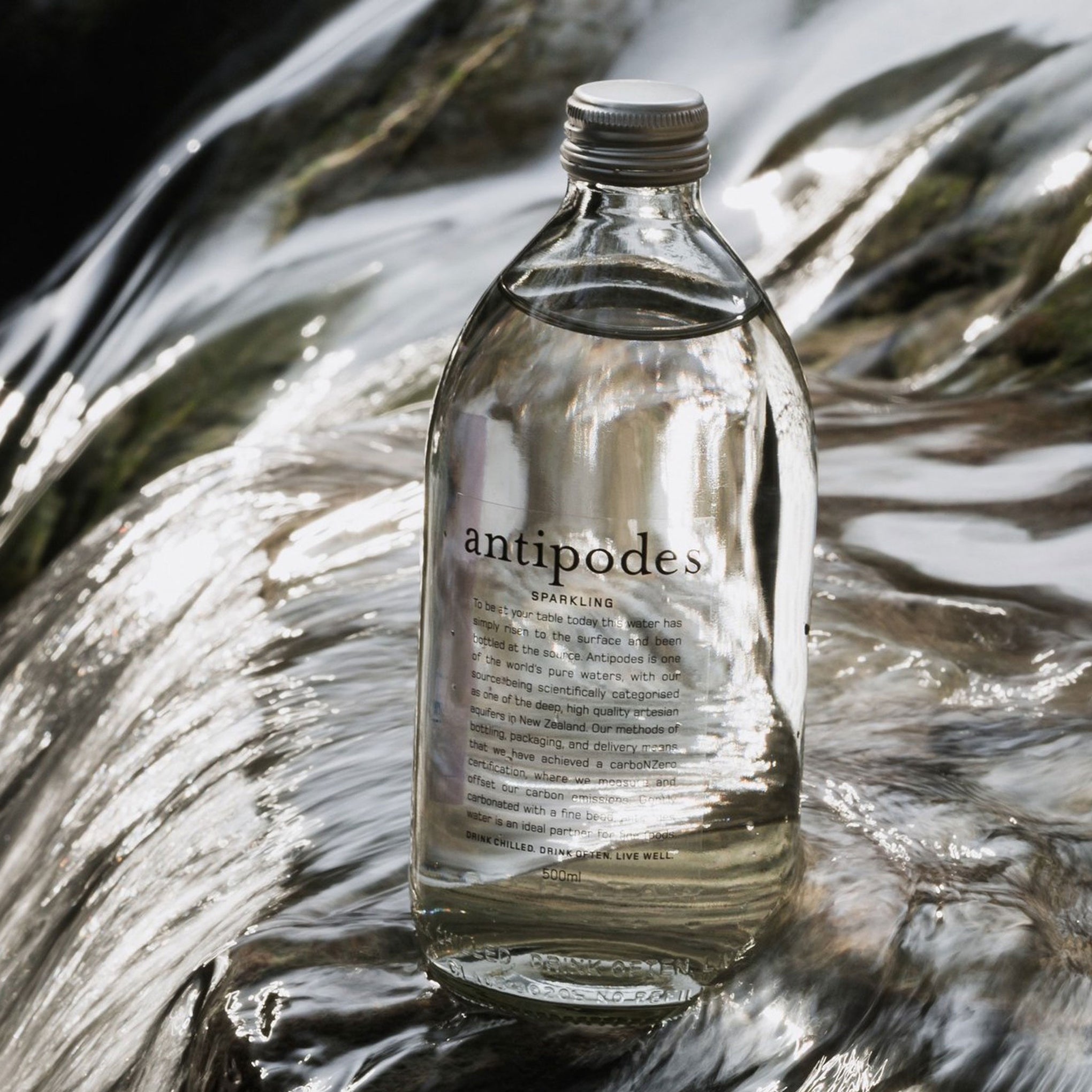 Antipodes Sparkling Mineral Water 500ml (Case) | Kent Street Cellars