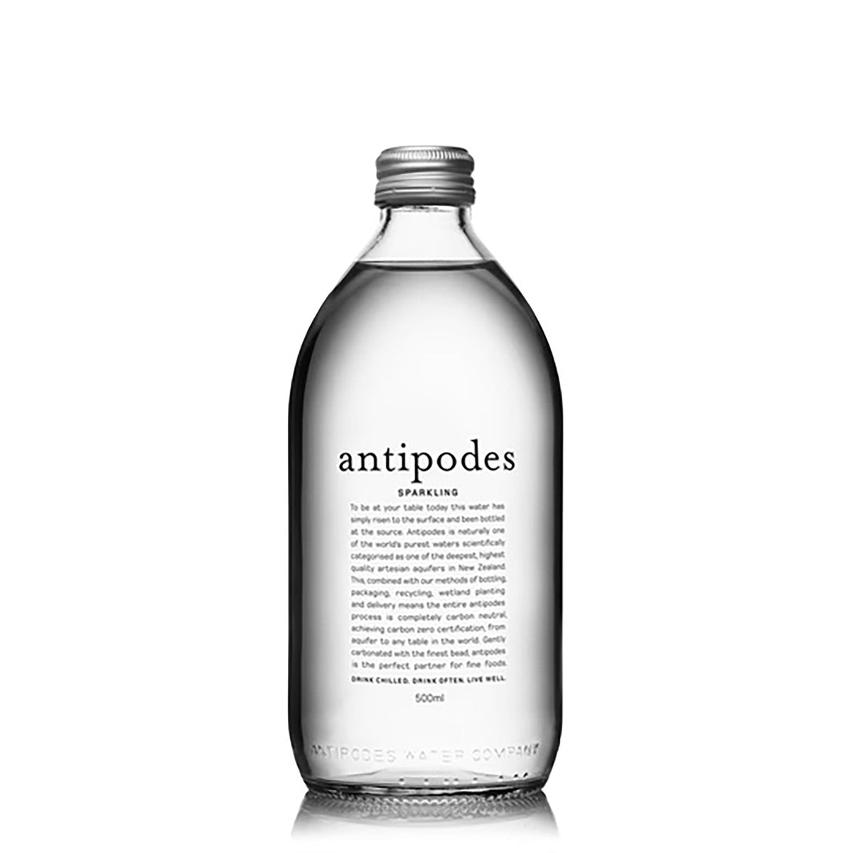 Antipodes Sparkling Mineral Water 500ml (Case) | Kent Street Cellars