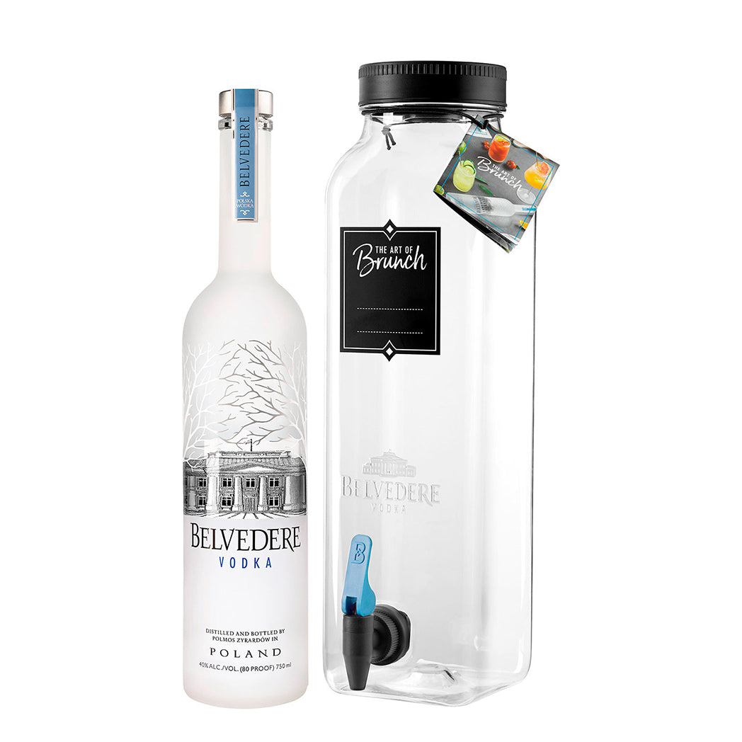 Belvedere Vodka + Brunch Jar 700ml | Kent Street Cellars