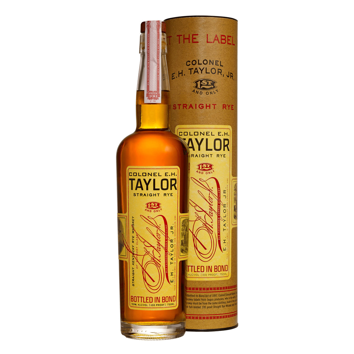 Colonel E.H. Taylor Straight Rye Whiskey 750ml | Kent Street Cellars