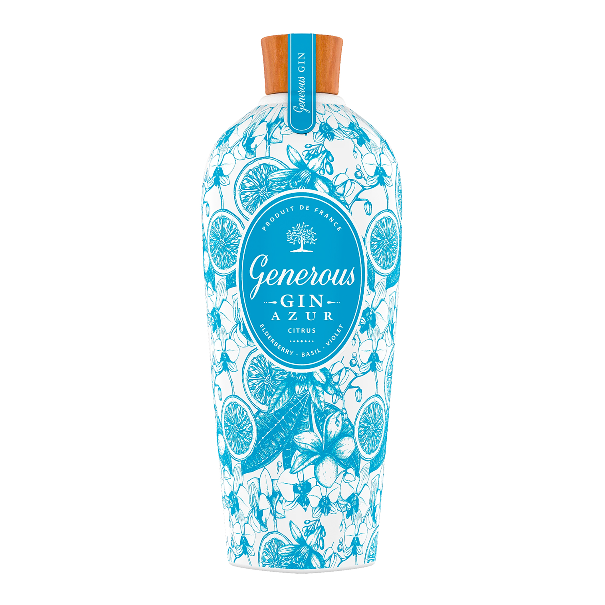 Generous Azur Gin 700ml | Kent Street Cellars