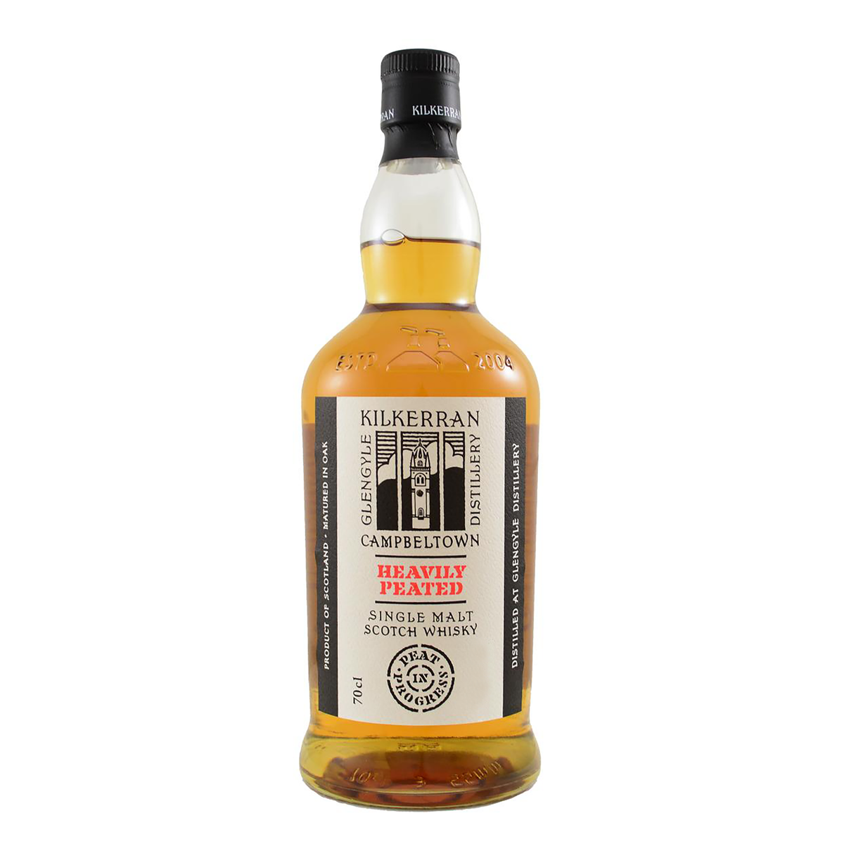 Glengyle Distillery Kilkerran Heavily Peated Cask Strength Single Malt ...