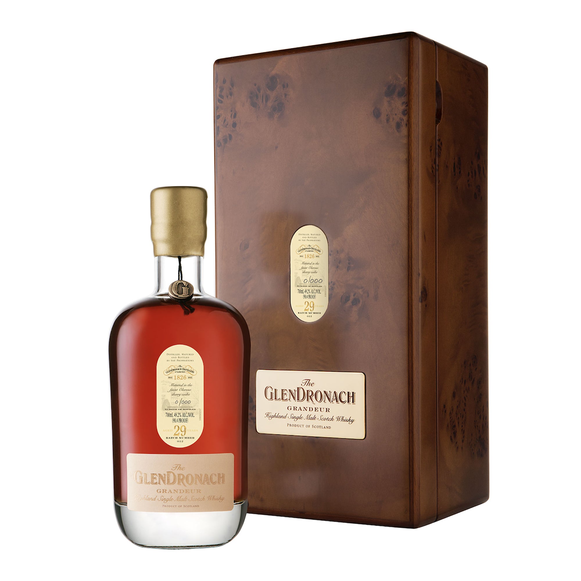 Glendronach Grandeur Batch 12 29 YO Single Malt | Kent Street Cellars