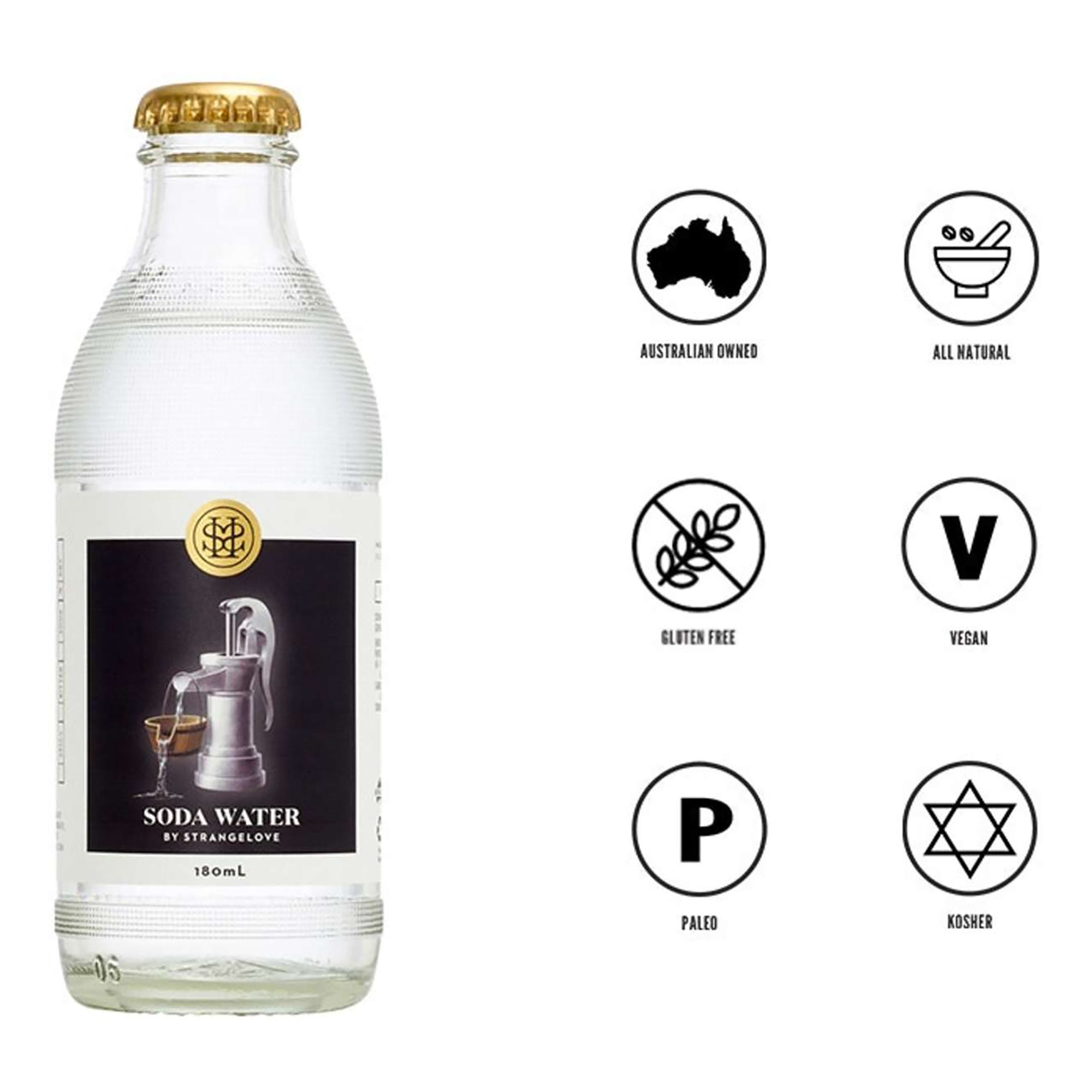 StrangeLove Soda Water (4 Pack) | Kent Street Cellars