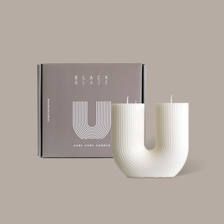 Black Blaze Curl Curl Candle — Kent Street Cellars