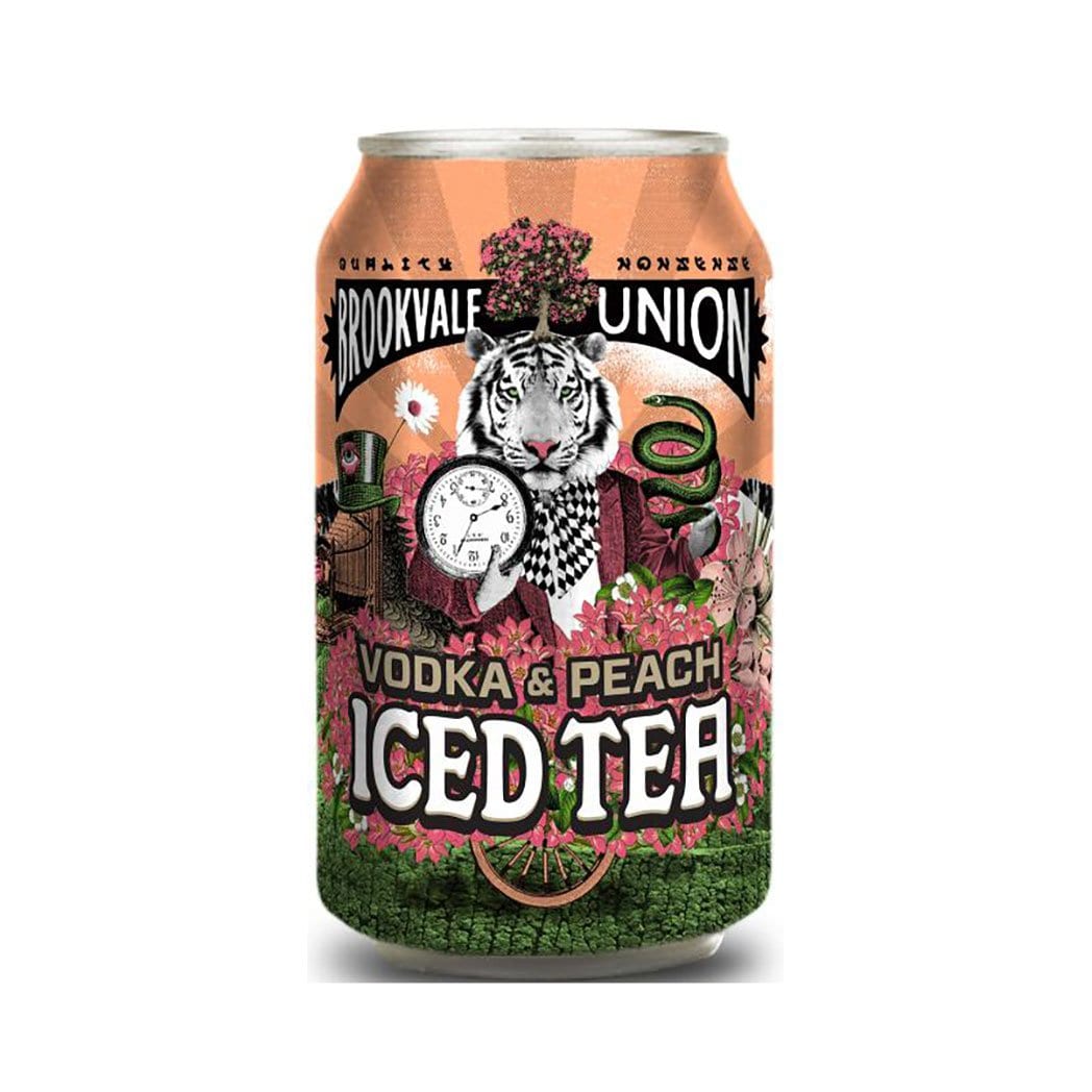 Brookvale Union Vodka & Peach Iced Tea (6 Pack) | Kent Street Cellars