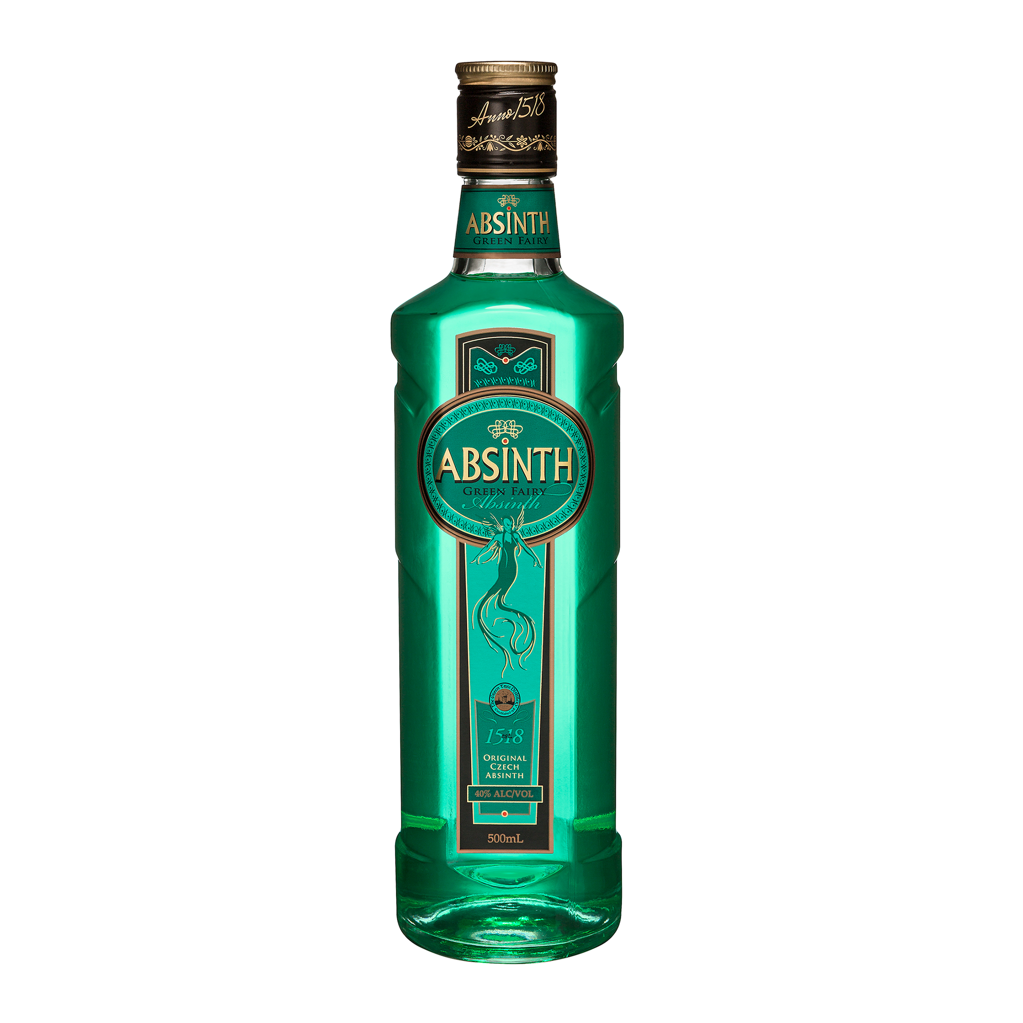 Green Fairy Absinth 40% 500ml | Kent Street Cellars