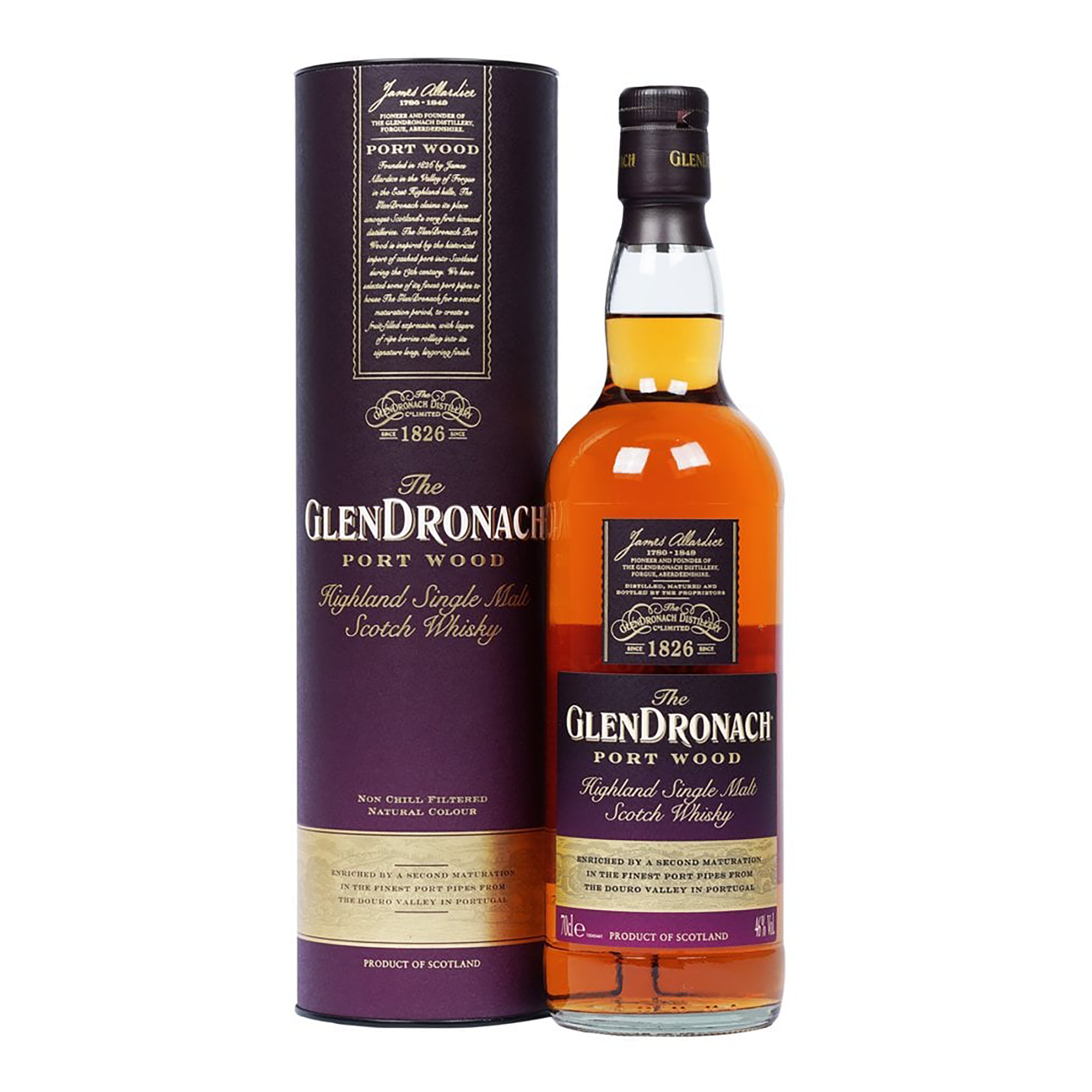 The Glendronach Legacy Duo: Port Wood & Peated Expressions | Kent ...